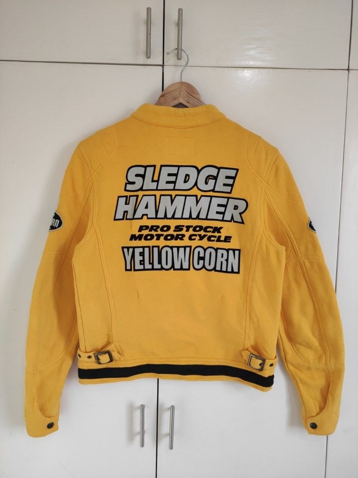 YELLOW CORN Sledge Hammer Racing Jacket, Men's Fashion, Coats, Jackets ...