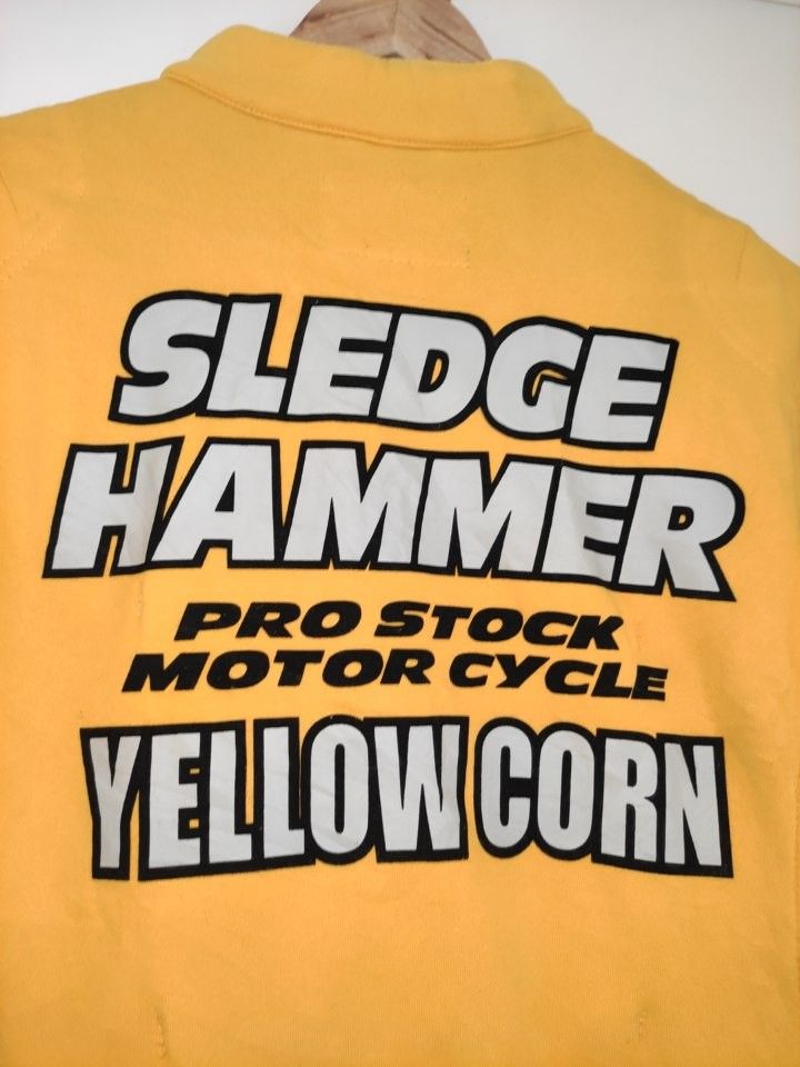 YELLOW CORN Sledge Hammer Racing Jacket, Men's Fashion, Coats, Jackets ...