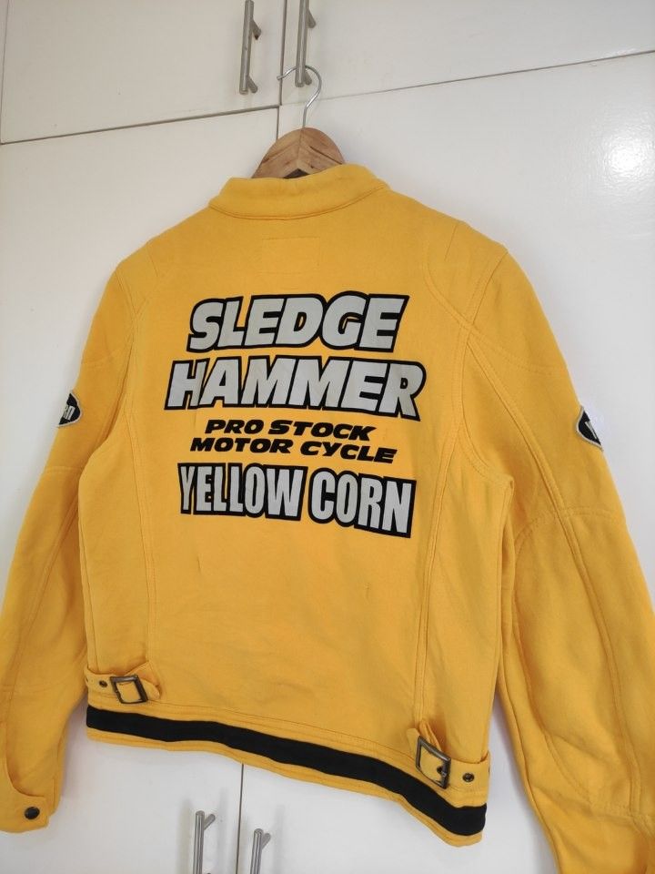 YELLOW CORN Sledge Hammer Racing Jacket, Men's Fashion, Coats, Jackets ...
