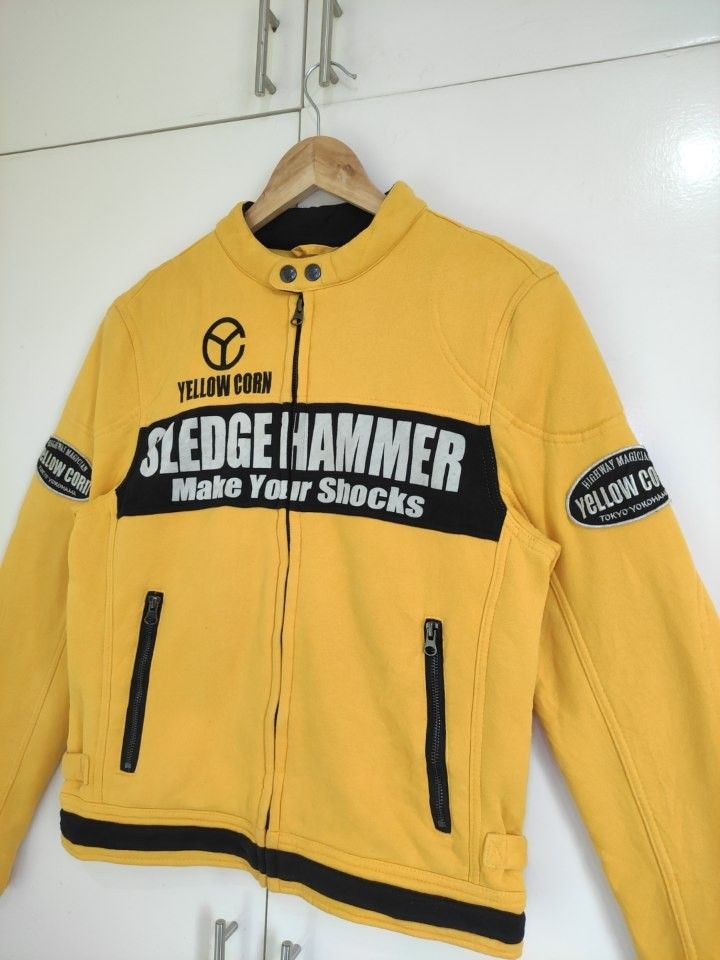 YELLOW CORN Sledge Hammer Racing Jacket, Men's Fashion, Coats, Jackets ...