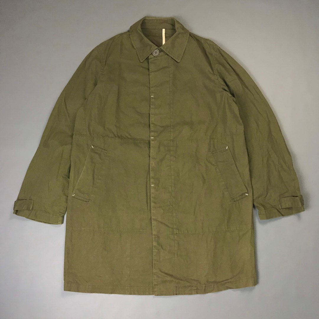 Yohji Yamamoto - Vintage A.R.R. - Military Coat Jacket, Men's Fashion ...