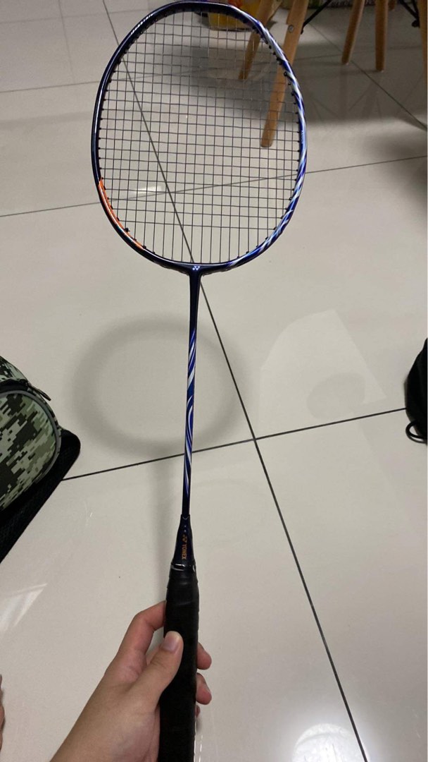 Yonex Astrox 100ZZ Navy Blue, Sports Equipment, Sports & Games, Racket & Ball Sports on Carousell