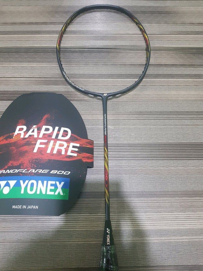 Yonex Nanoflare 800 Brand New, Sports Equipment, Sports & Games, Racket ...