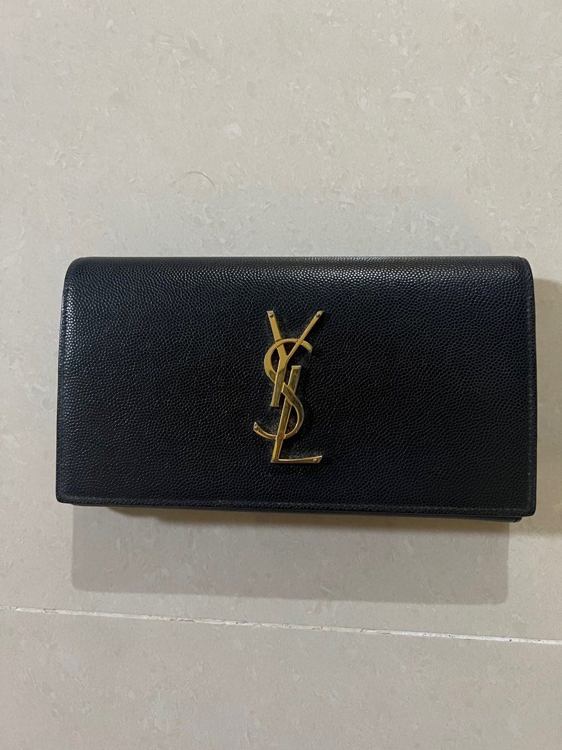 YSL Long Wallet, Luxury, Bags & Wallets on Carousell