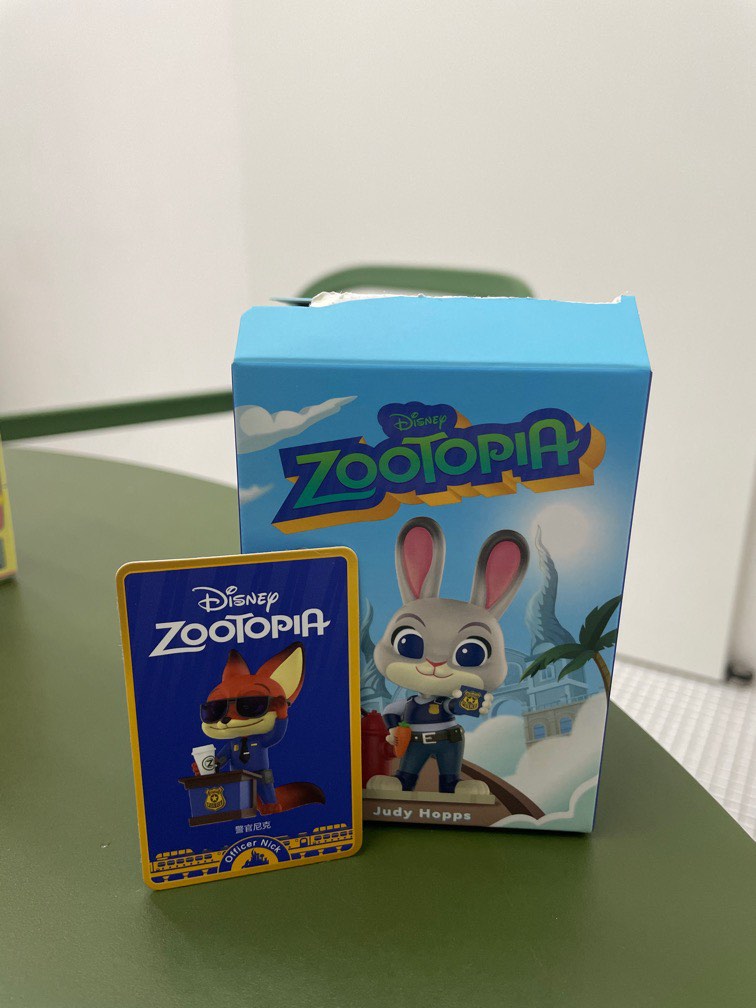 Zootopia Popmart - Officer Nick, Hobbies & Toys, Toys & Games on Carousell