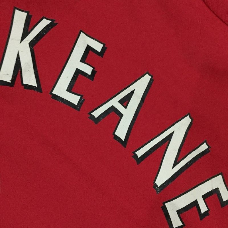 02 03 Roy Keane Manchester United Home Vintage Jersey Mens Fashion