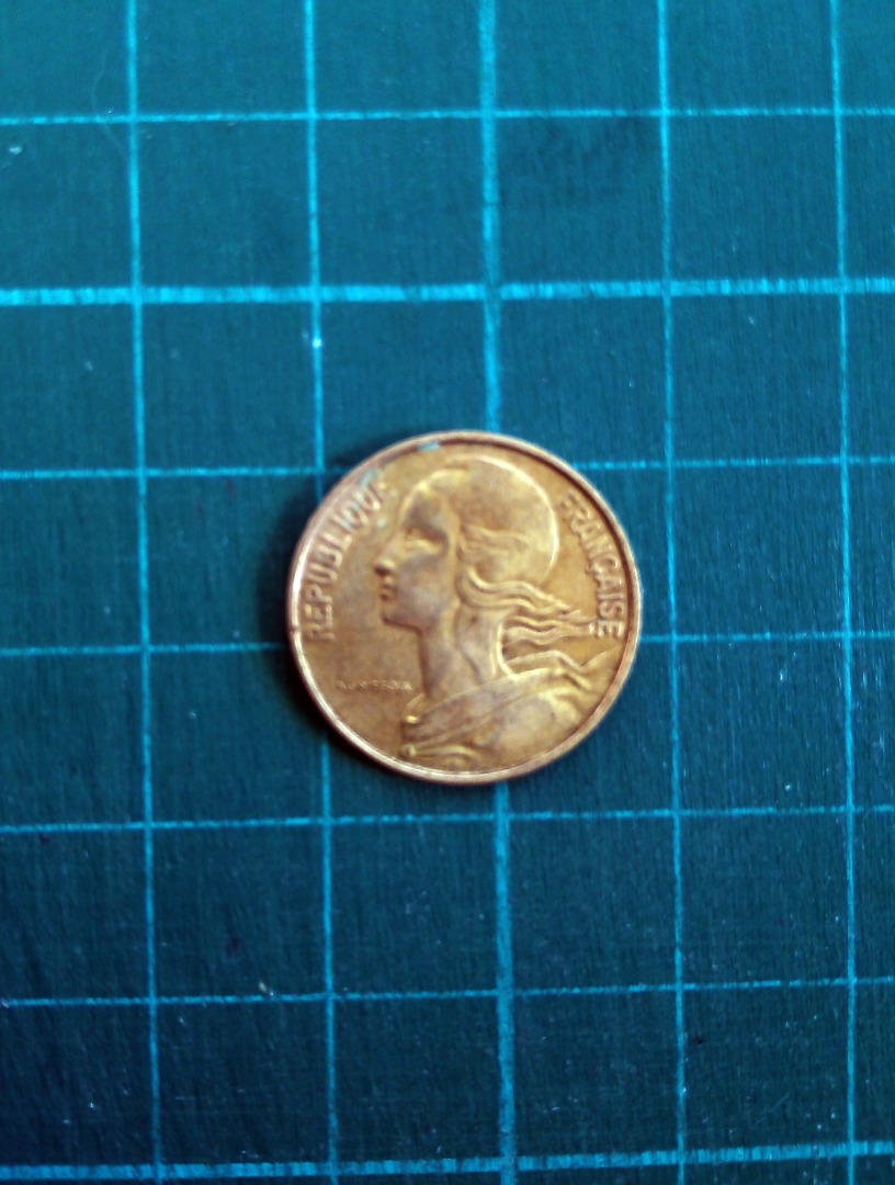 10 FRENCH CENTIMES COINS 1967, Hobbies & Toys, Memorabilia ...
