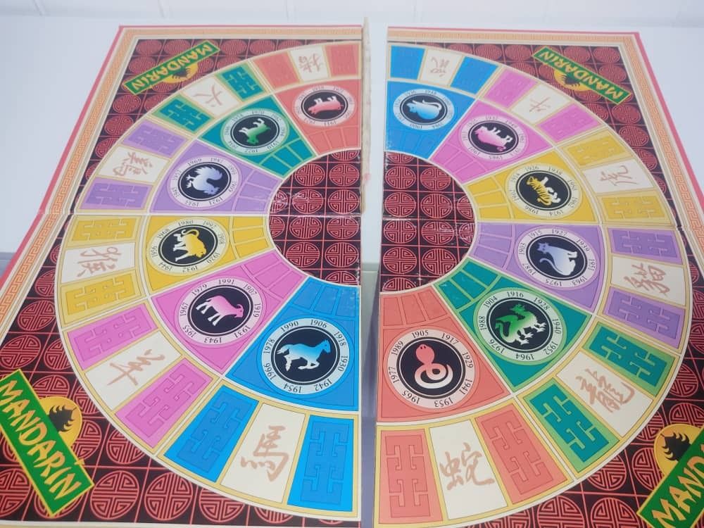 1990 MATTEL - MANDARIN BOARD GAME, Hobbies & Toys, Toys & Games on ...