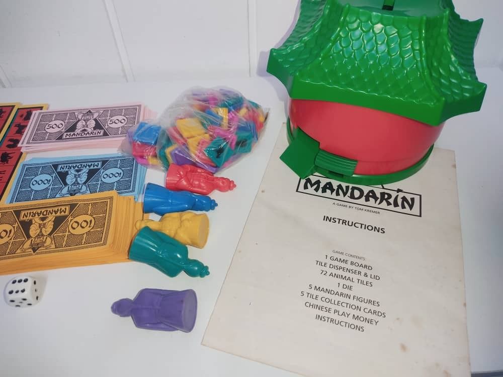 1990 MATTEL - MANDARIN BOARD GAME, Hobbies & Toys, Toys & Games on ...