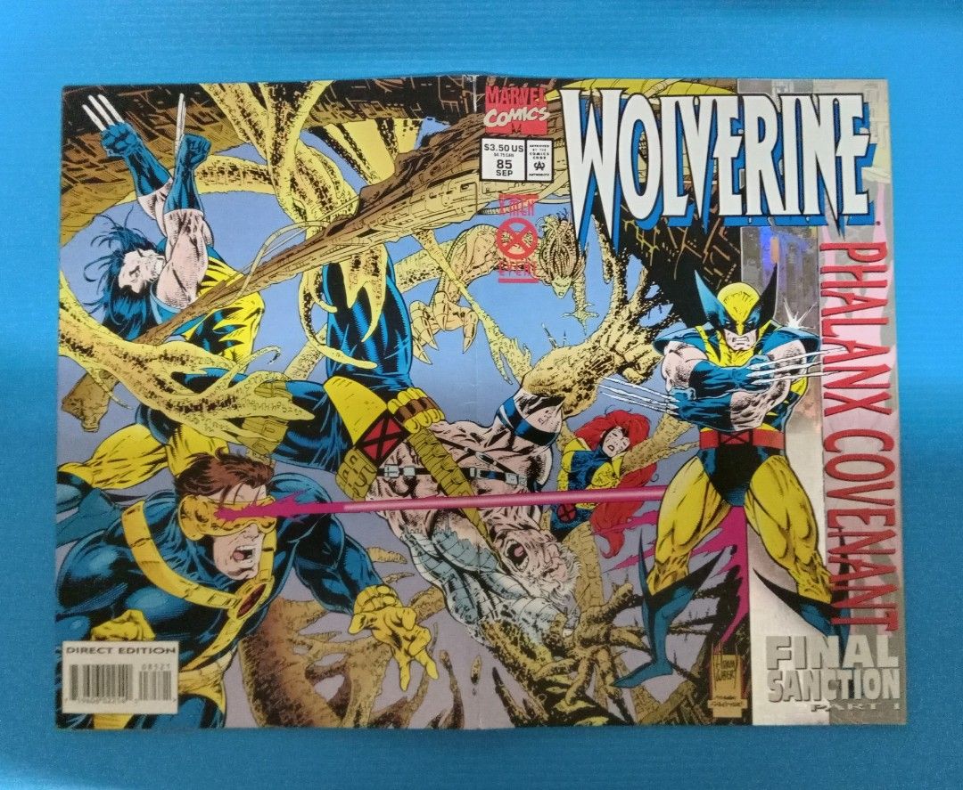 1st app Larissa, Egon, Nkotha ( Phalanx, Supervillains ) Wolverine #85 ...