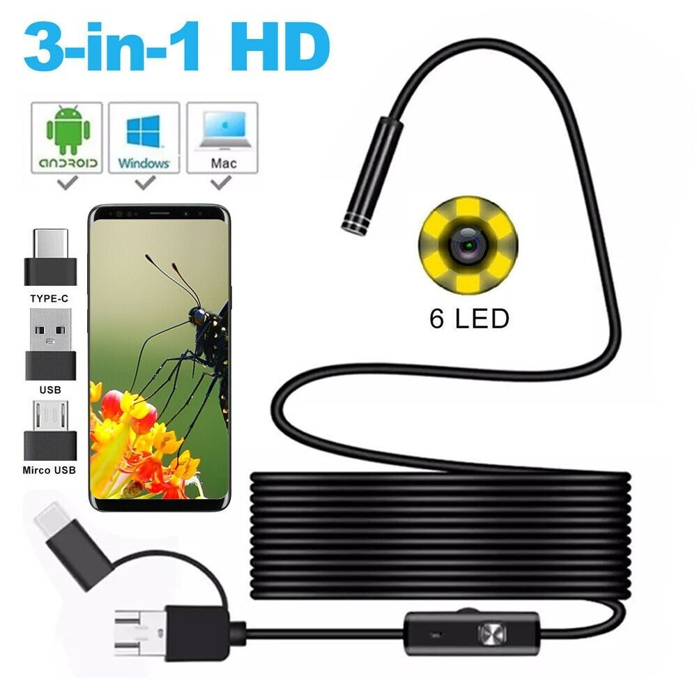 [2787] Pancellent Android and PC Endoscope, Photography, Cameras on ...