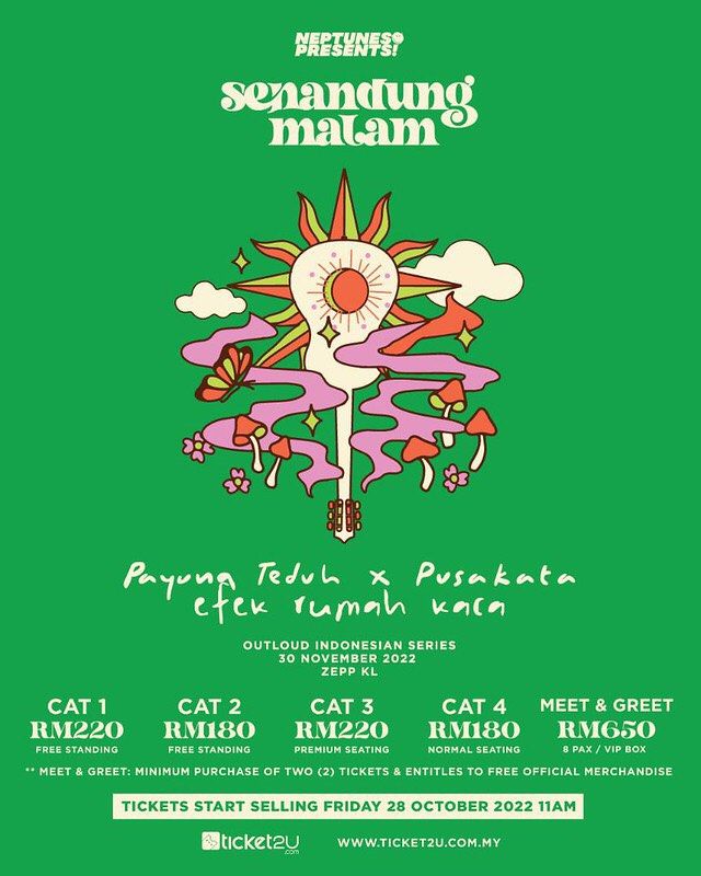 CAT 2 Senandung Malam Payung Teduh x Pusakata & Efek Rumah Kaca Concert ...