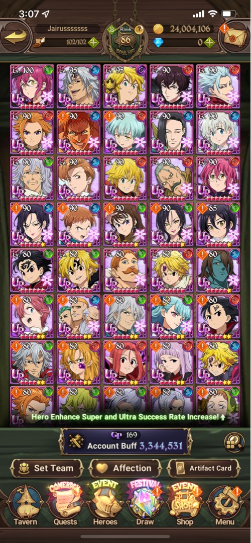 7ds grand cross ( the ultimate one included), Video Gaming, Video Games ...