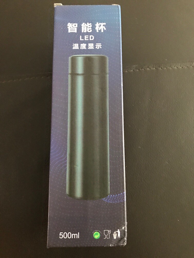 智能杯 Stainless Steel Vacuum Mug 500ml, Furniture & Home Living, Kitchenware & Tableware, Water ...