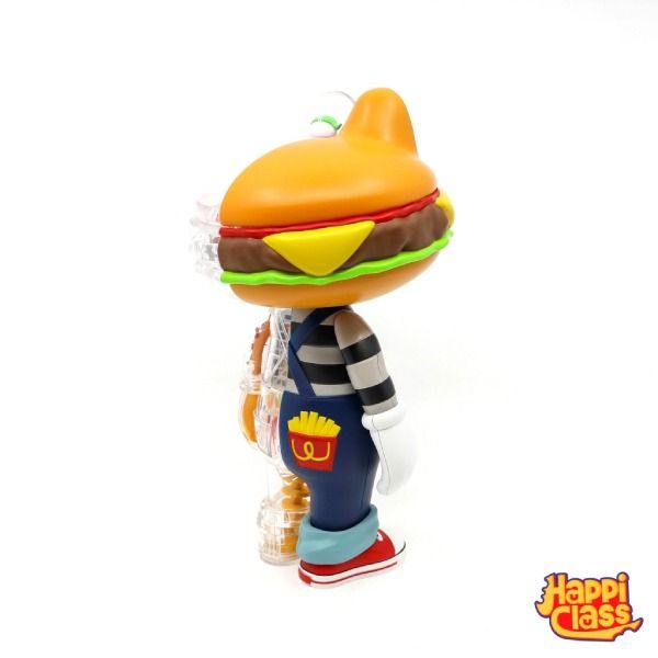【新貨預訂】 4DH-C2201 漢堡君 Happi Class X-KUN 快樂班主人公 景品模型 figure, 興趣及遊戲, 玩具 ...