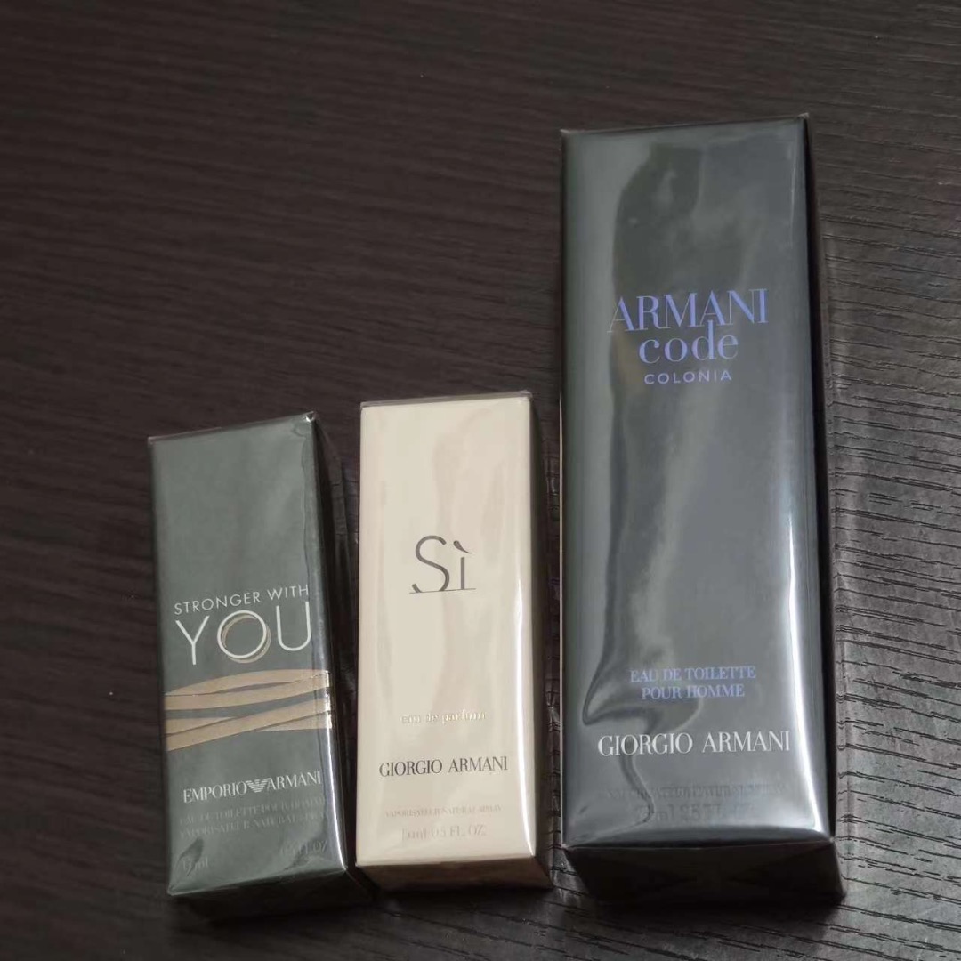 Armani Code Colonia 75ml + 15ml*2, 美容＆個人護理, 健康及美容 - 香水＆香體噴霧 - Carousell