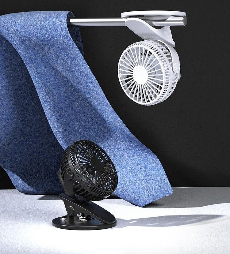 迷你超薄枱夾風扇 (Mini slim table clamp fan 多色可選擇), 傢俬＆家居, 燈飾及風扇, 風扇 - Carousell