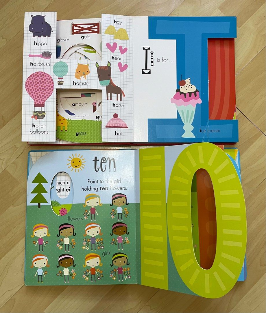 幼兒英文書 My Awesome Alphabet Book My Awesome Counting Book 興趣及遊戲 書本 And 文具 小朋友書 Carousell