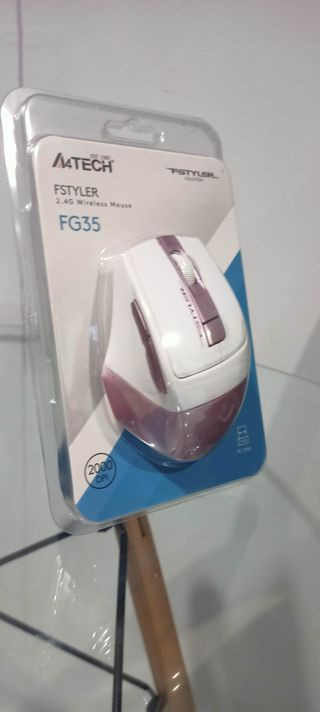 A4Tech Fstyler FG35 2.4G Wireless Mouse Pink, Computers & Tech, Parts ...