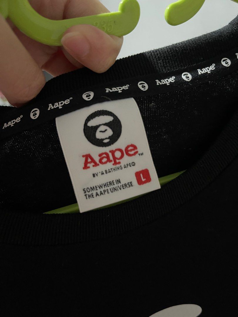 Aape shirt, Men's Fashion, Tops & Sets, Tshirts & Polo Shirts on Carousell