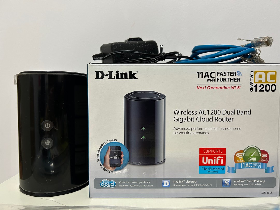 AC D-Link Router DIR-850L, Computers & Tech, Parts & Accessories ...