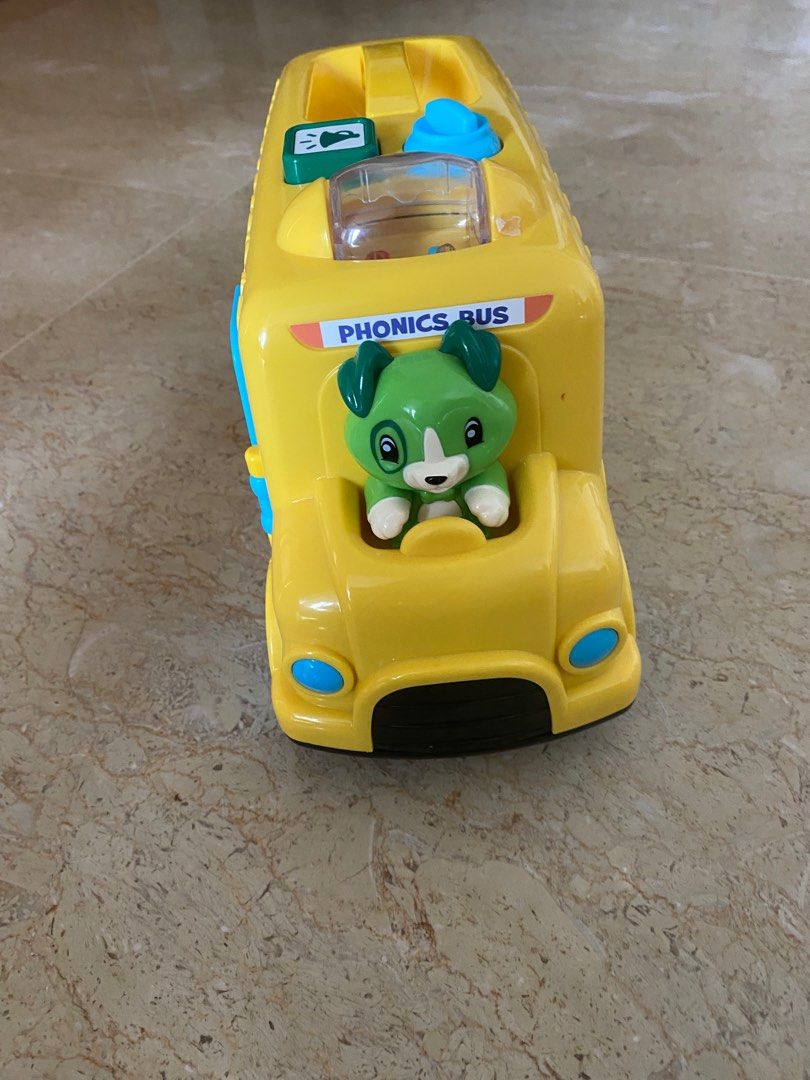 Alphabetical phonics bus, Hobbies & Toys, Toys & Games on Carousell