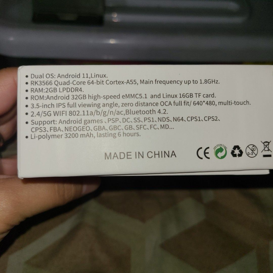 Anbernic RG353V For Sale or Swap, Video Gaming, Video Game Consoles ...