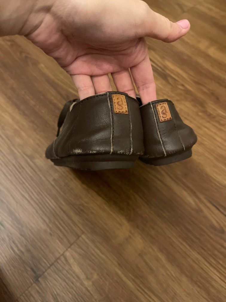 Another Sole leather shoes in dark brown, Women's Fashion, Footwear ...