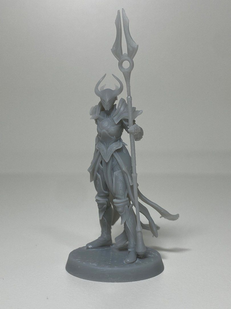 Armoured Glaive Paladin Mini / Miniature / Figure (Dungeons & Dragon ...