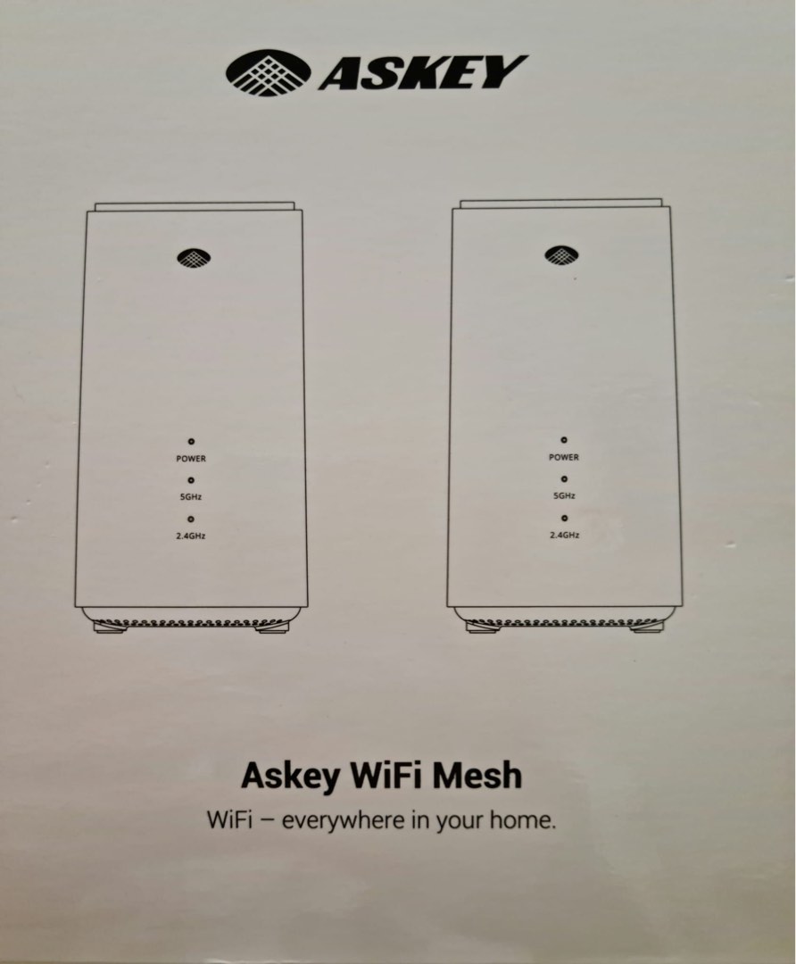 Askey wifi mesh (2 in box), Computers & Tech, Parts & Accessories ...