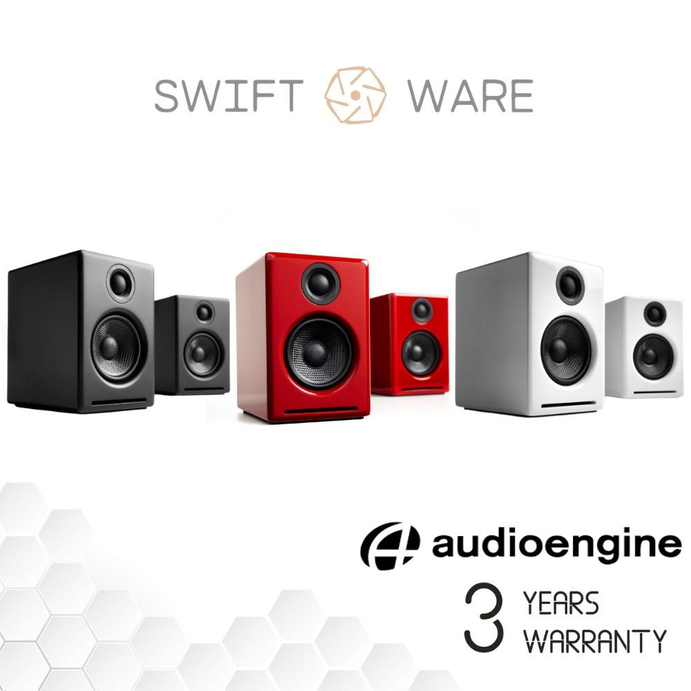 Audioengine A2+ Home Music System w/ Bluetooth aptX Wireless Speakers, Audio, Soundbars ...