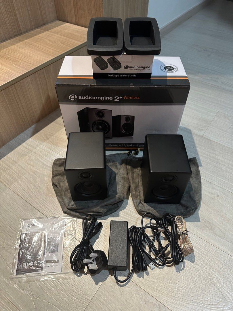 AudioEngine A2+ Wireless Speaker with DS1 Stand, Audio, Soundbars, Speakers & Amplifiers on ...