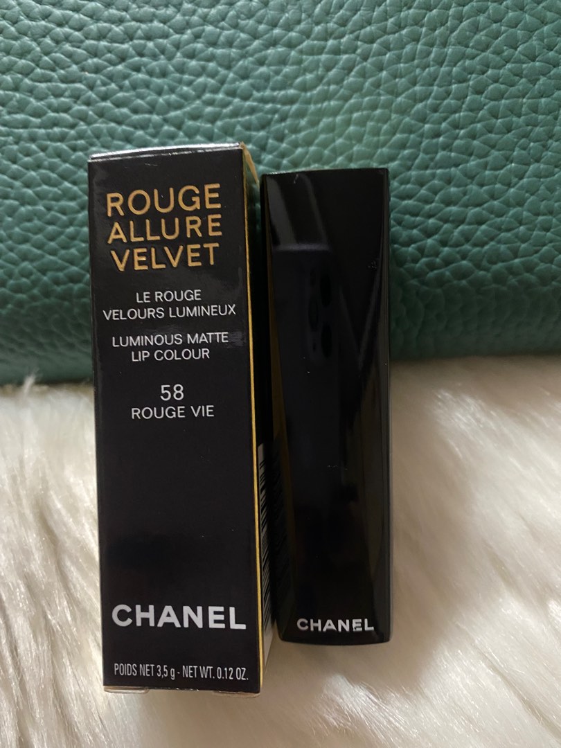 Authentic CHANEL Rouge Allure Velvet Matte, Beauty & Personal Care ...