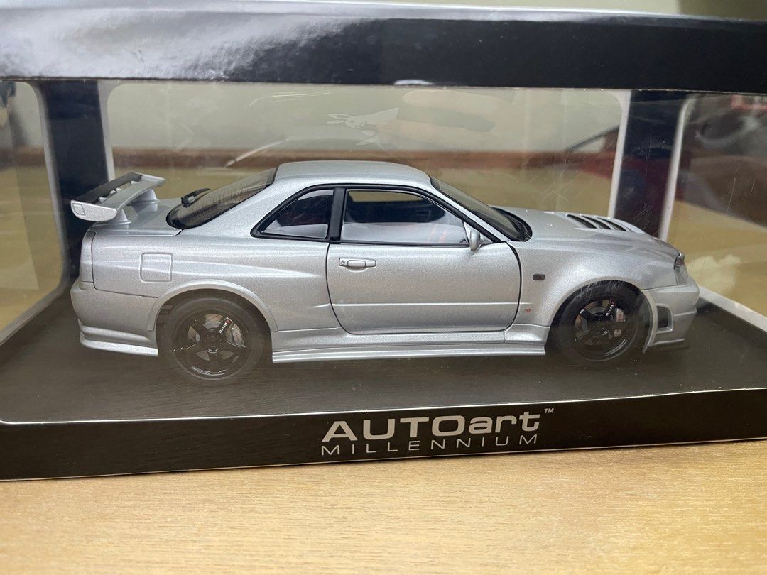 AutoArt 1/18 Nissan GTR R34 NISMO, Hobbies & Toys, Toys & Games on ...