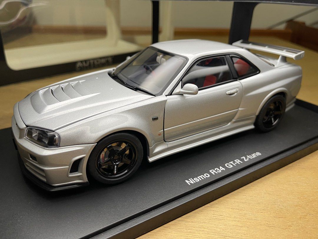 AutoArt 1/18 Nissan GTR R34 NISMO, Hobbies & Toys, Toys & Games on ...