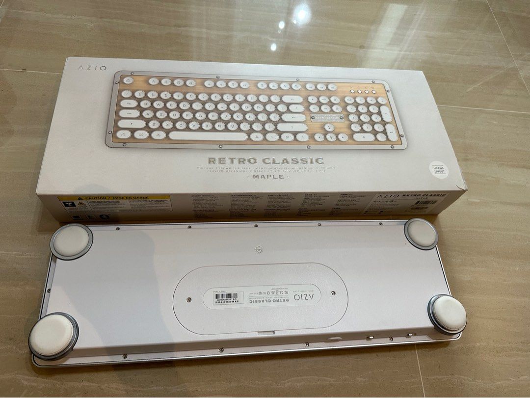 Azio Retro Classic Mechanical Keyboard, Computers & Tech, Parts & Accessories, Computer Keyboard ...