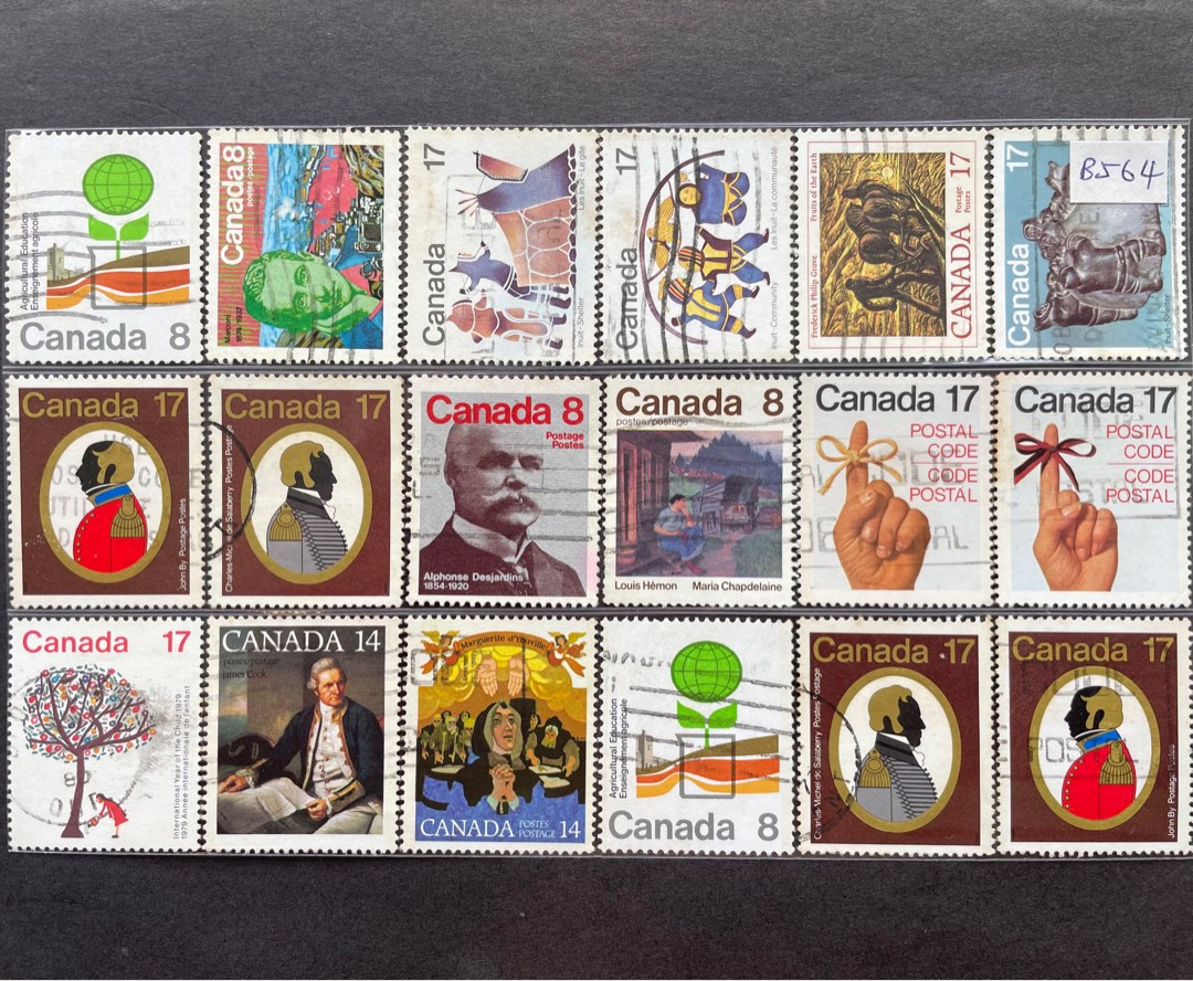 B564 - Canada Agricultural Education, Famous People, Inuit Shelter ...