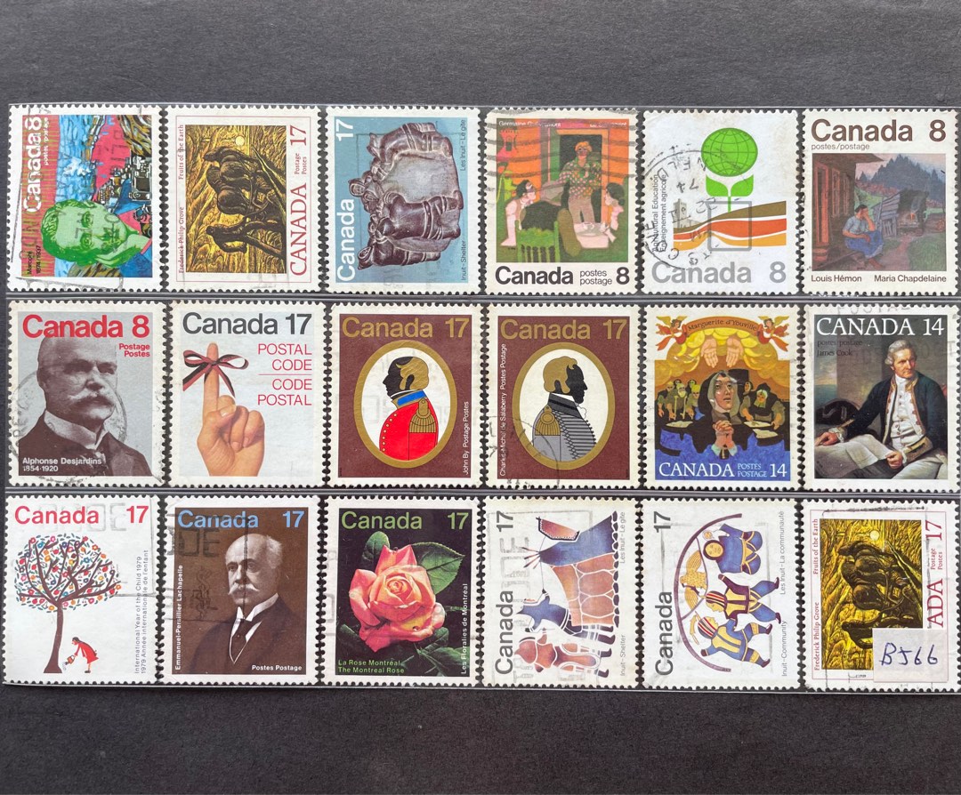 B566 - Canada Famous People, Paintings, Inuit Shelter, Agricultural ...