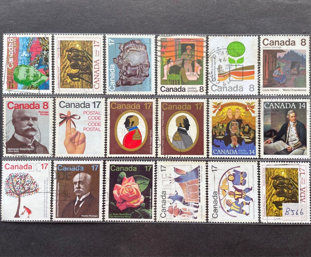 B566 - Canada Famous People, Paintings, Inuit Shelter, Agricultural ...