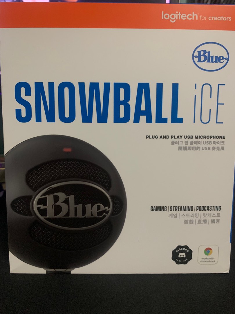 Blue Snowball USB Microphone on Carousell