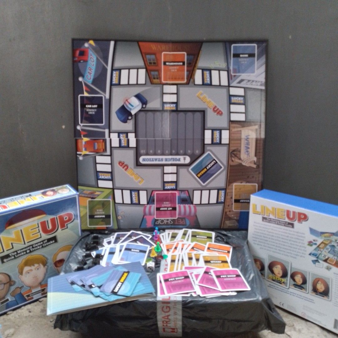 Boardgame LINE UP by Gamewright, Hobbies & Toys, Toys & Games on Carousell