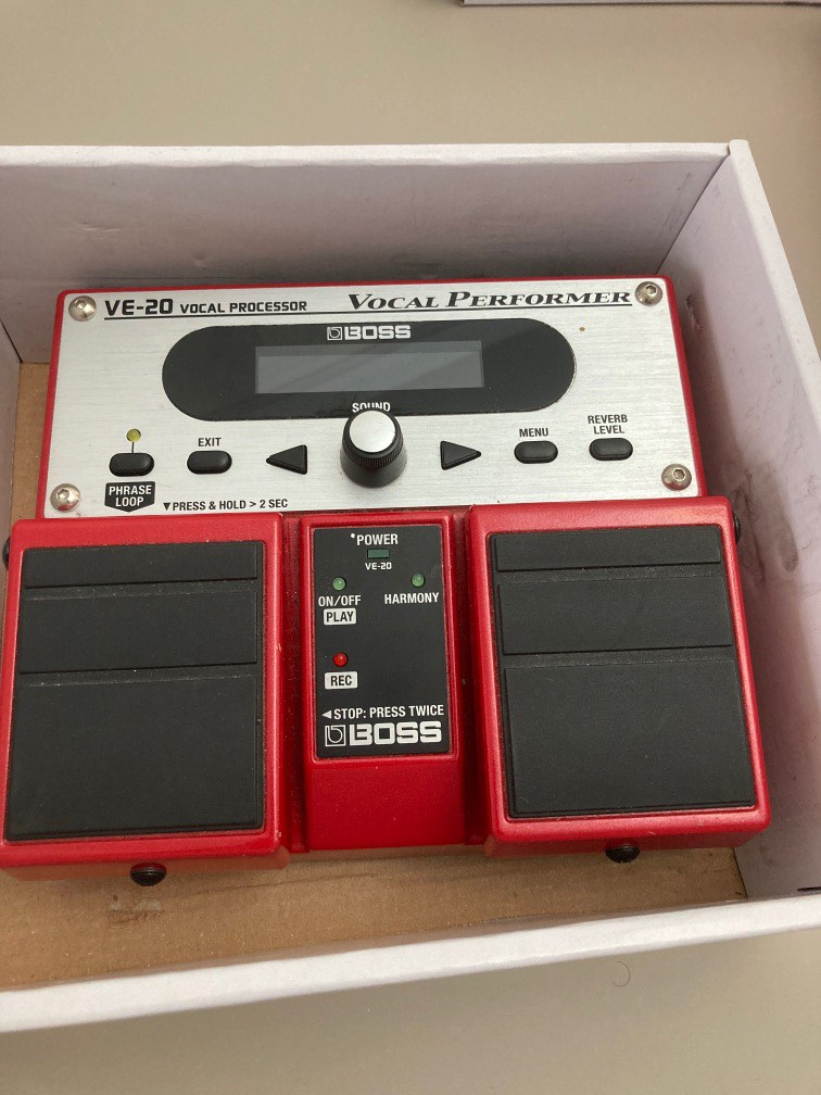 Boss VE-20 vocal processor, Audio, Other Audio Equipment on Carousell
