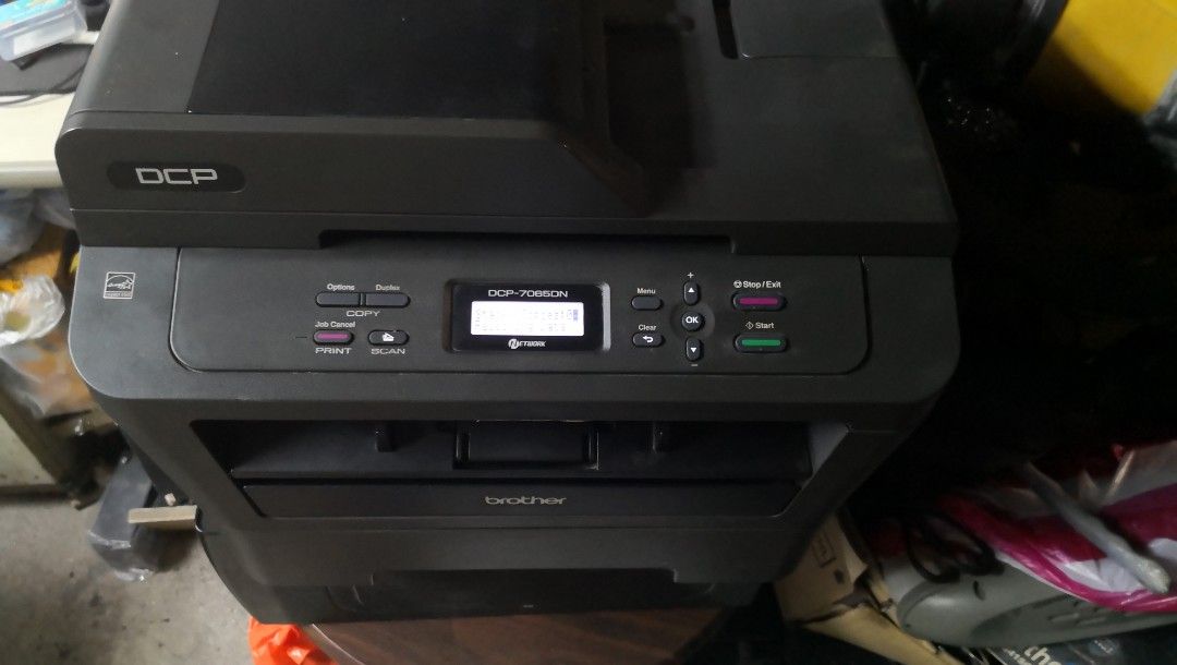 brother 7065dn printer adf copier scanner with network, Computers ...