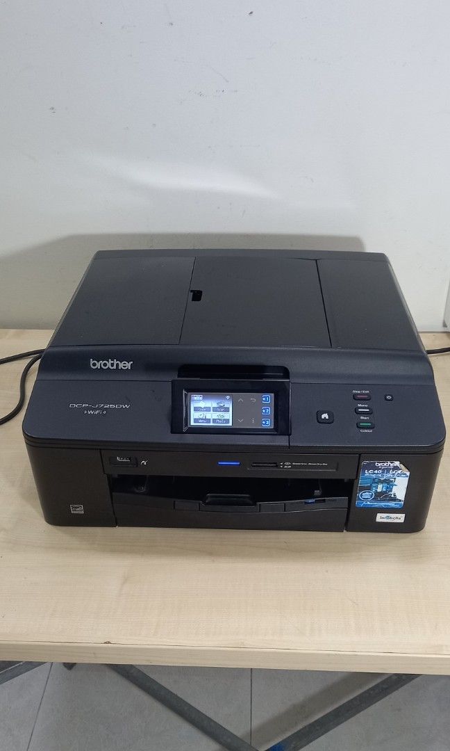 Brother Printer DCP-J725DW (Come with original brother cartridge, ink ...