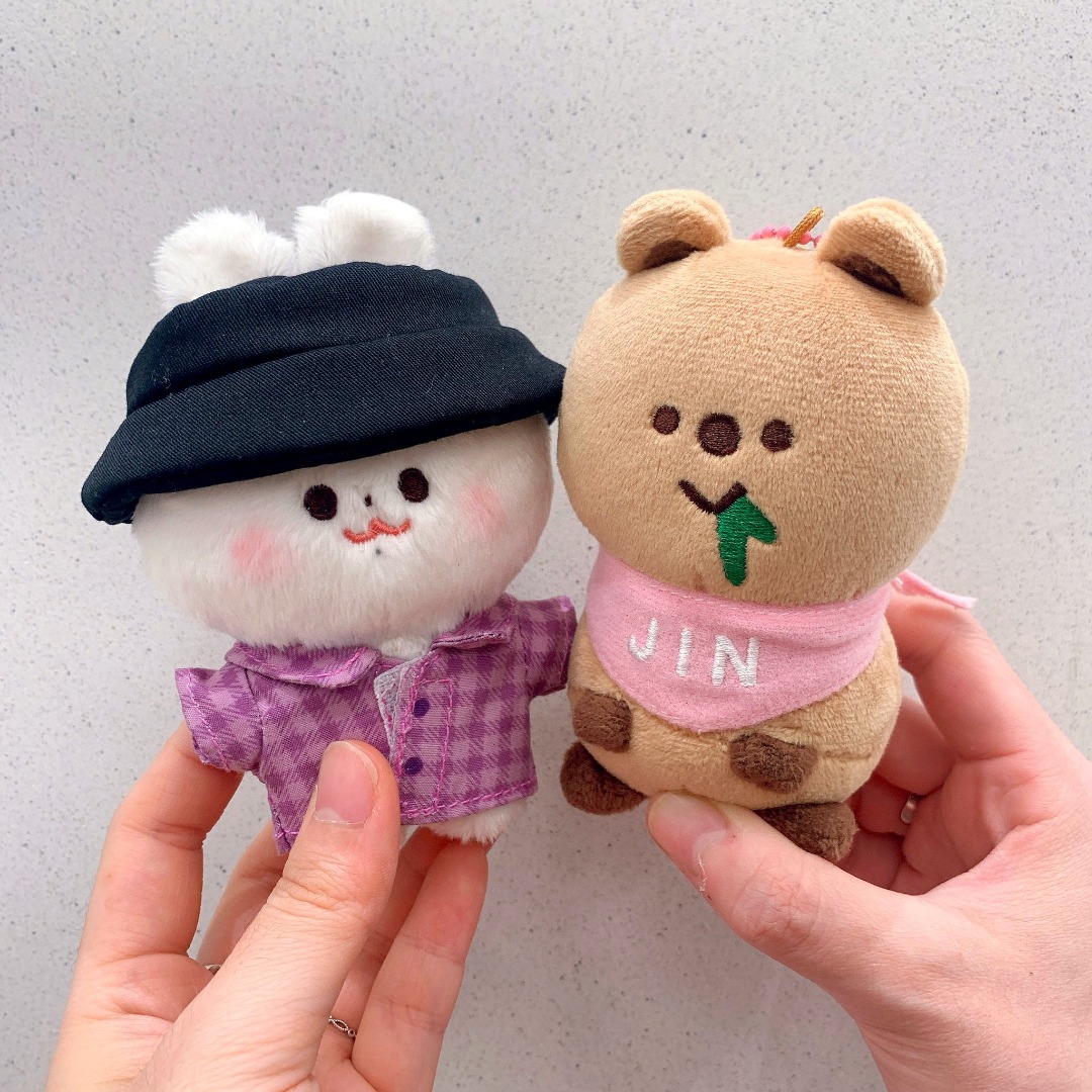 BTS Jungkook JK tokutoku 10cm Bunny Rabbit Doll by @jjin_koo, Hobbies ...