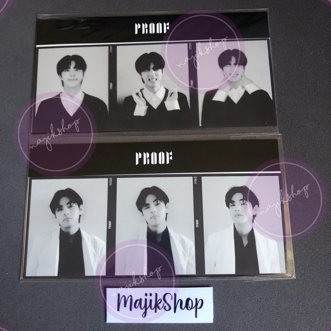 BTS Proof Triptych Weverse POB (Sealed) - Jin, V / Taehyung, Hobbies & Toys, Memorabilia ...