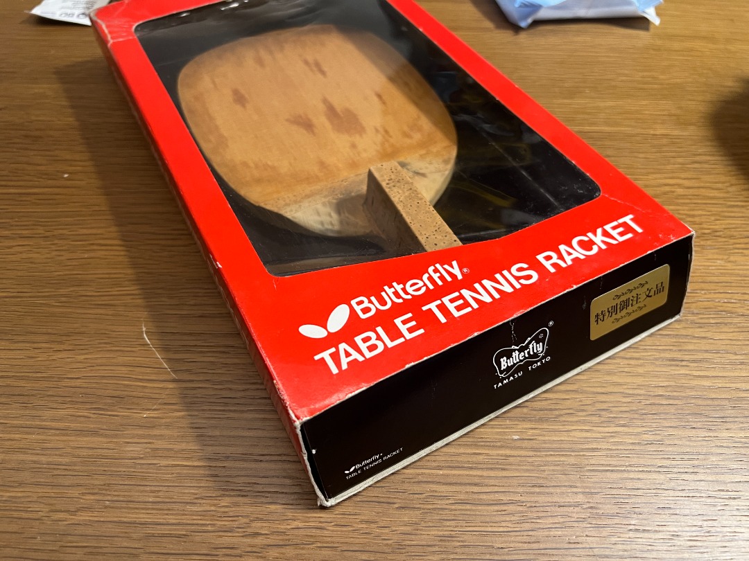 Butterfly Custom Made Racket Jpen Penholder Hinoki, Sports Equipment ...