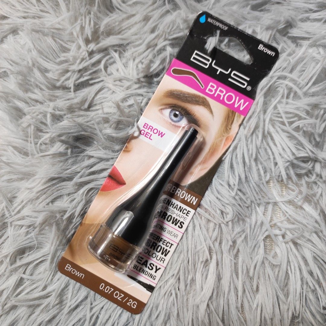 BYS Brow Gel (Brown) and Brow Tattoo, Beauty & Personal Care, Face ...