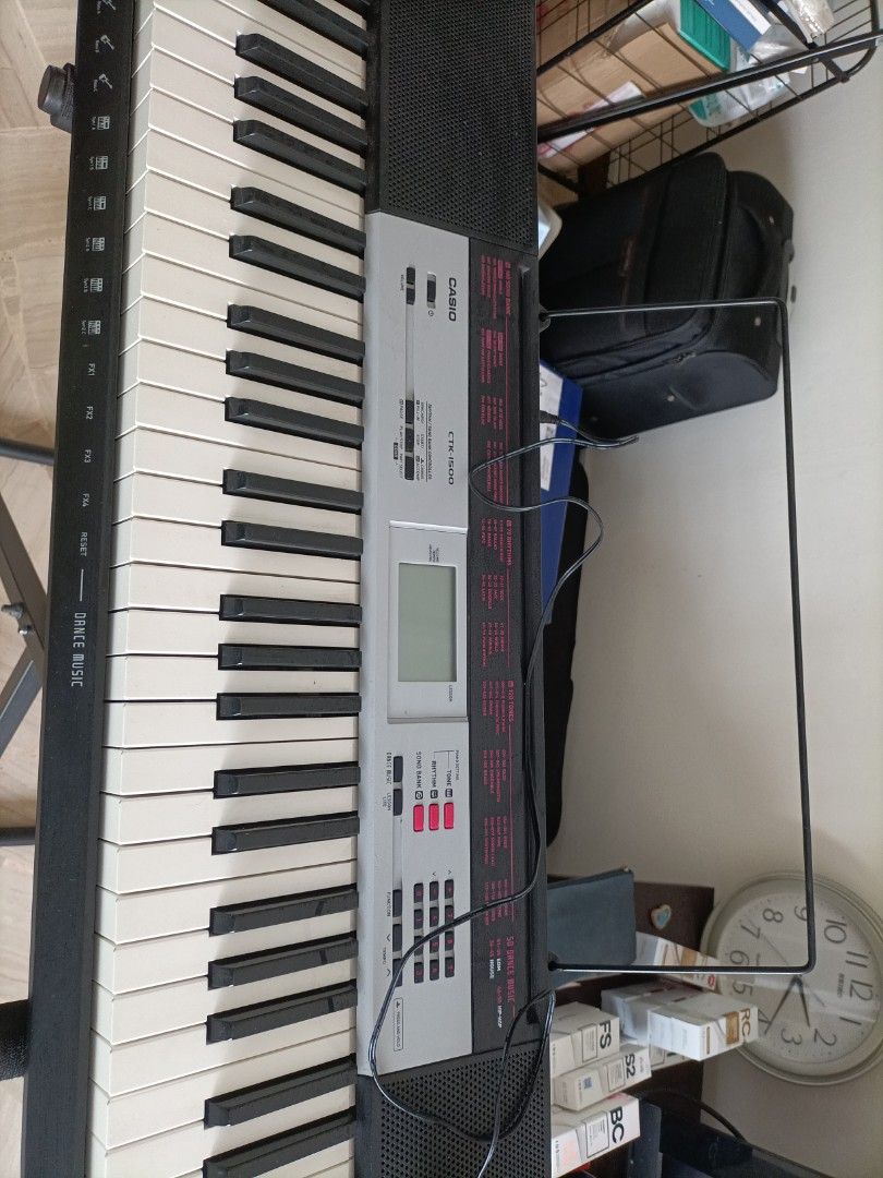 Casio CTK-1500 electronic organ/keyboard, Hobbies & Toys, Music & Media ...