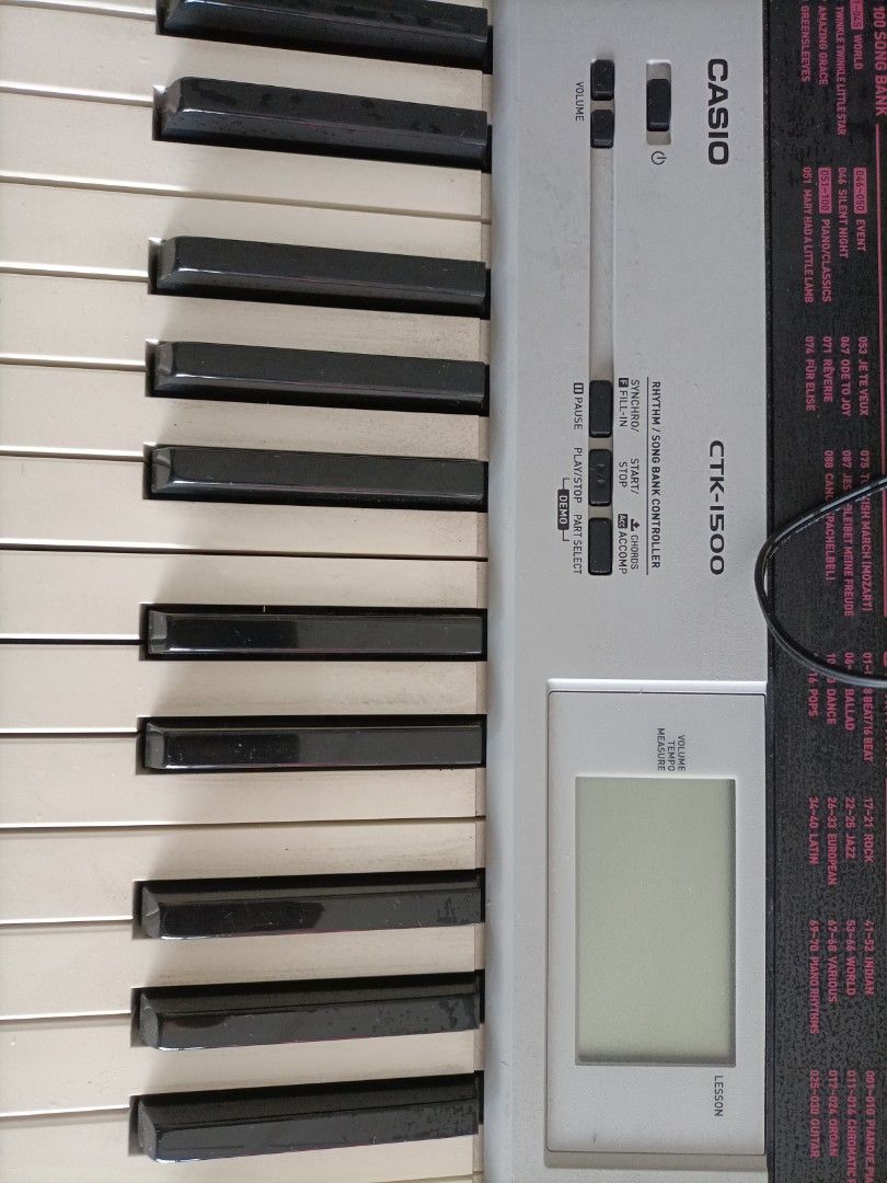 Casio CTK-1500 electronic organ/keyboard, Hobbies & Toys, Music & Media ...